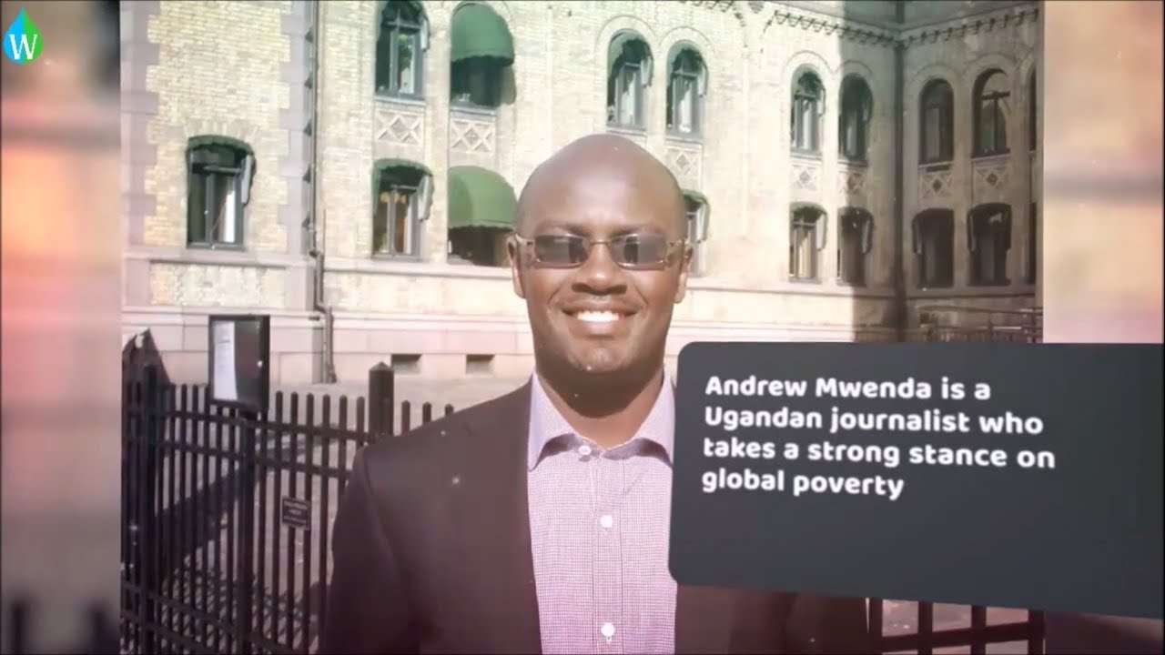 Community activist Andrew Mwenda | Waterpedia #MotivationalMonday - YouTube