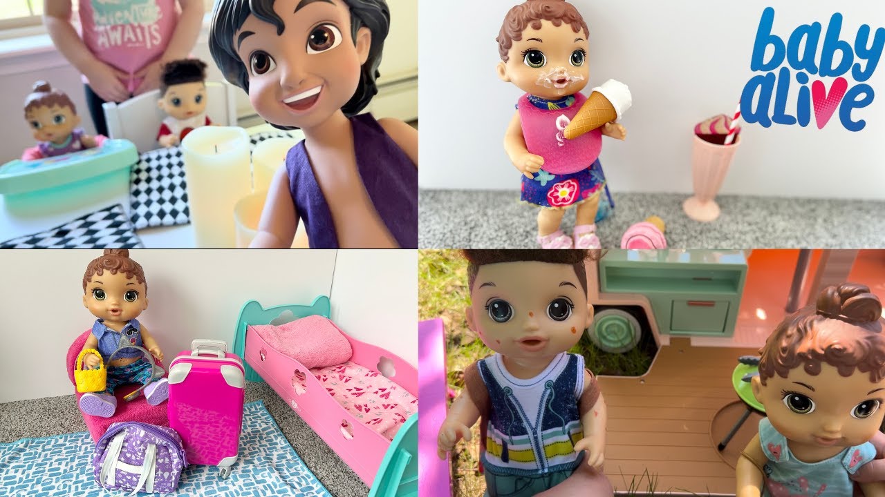 Baby Alive Dolls Daily Routine Videos Compilation, Drake and Mindy ...