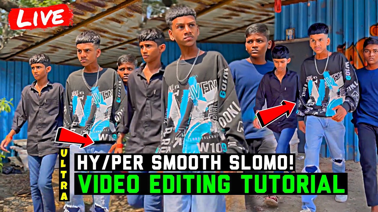 Ultra Next Level Smooth Slowmotion Video Editing | Hyper Smooth Slowmotion Video Tutorial - YouTube