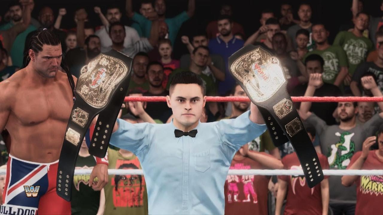 WWE 2K23_Summerslam 87 WWF Tag Team Champions Hart Foundation vs ...