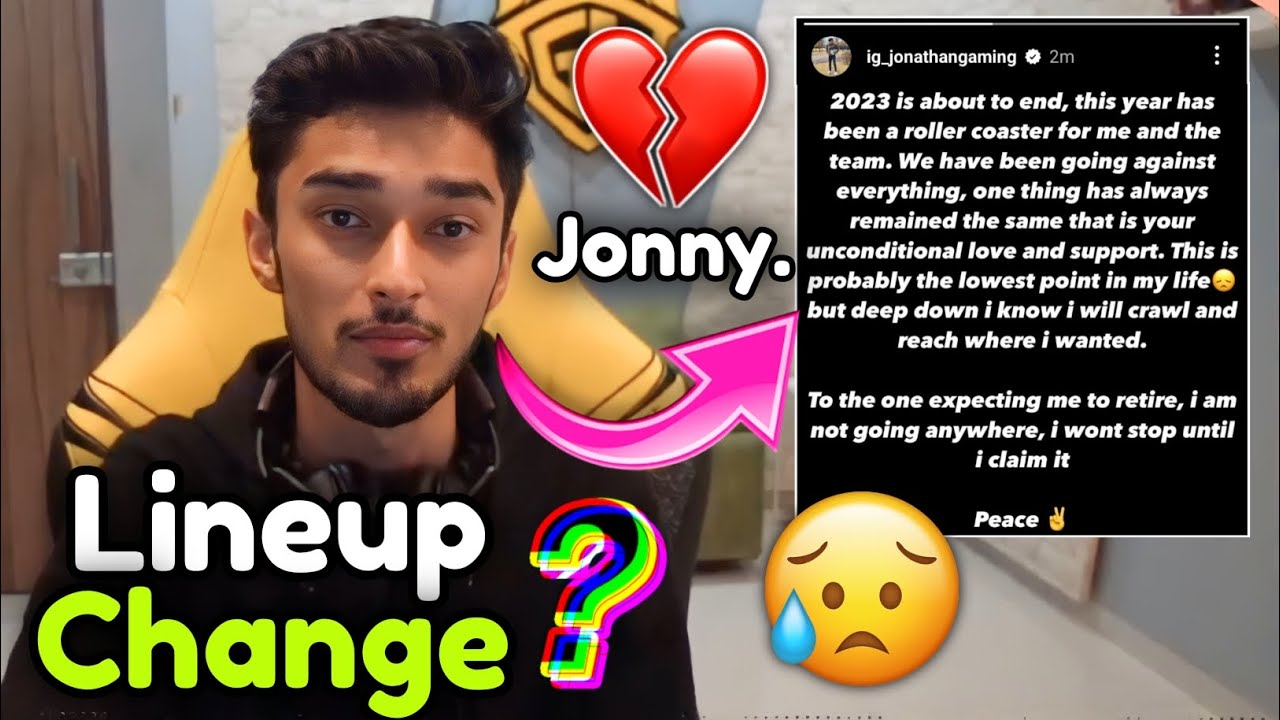 JONATHAN SAD💔 • Aditya Leaving GODL or Change Lineup ?😳 Jelly Reply ...