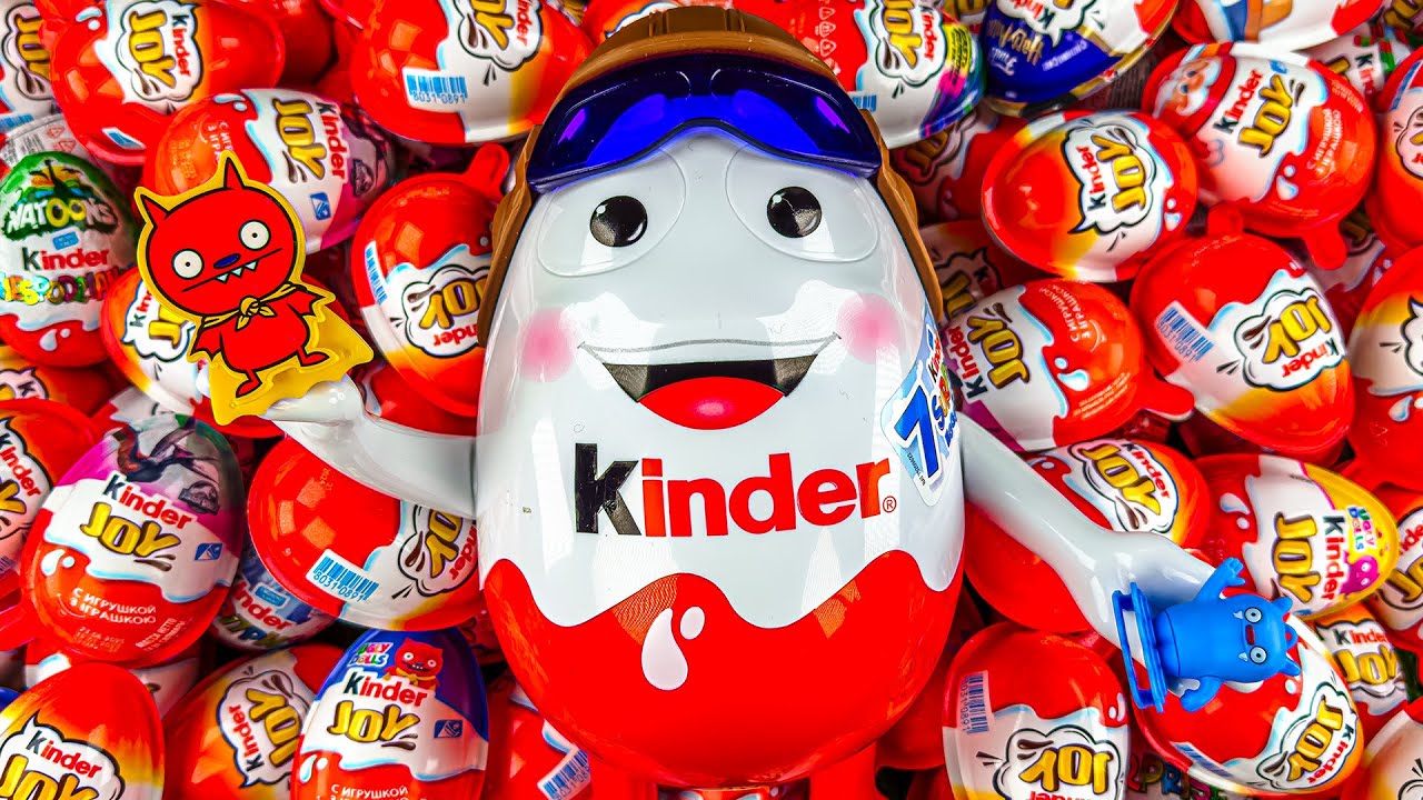 Very Satisfying Video | Yummy Kinder MAX Big Joy Chocolate, Kinder ...