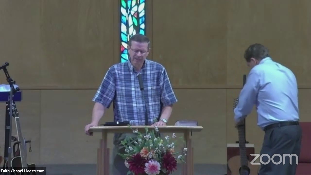 2021-07-18 Pastor Dan Hedges "Lessons from Over the Hill" Matthew 6:33 ...