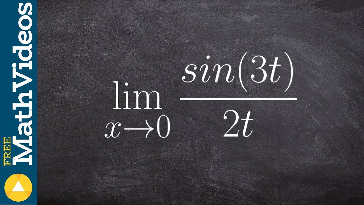 How To Evaluate The Special Trig Limit With Sine And Fractions YouTube