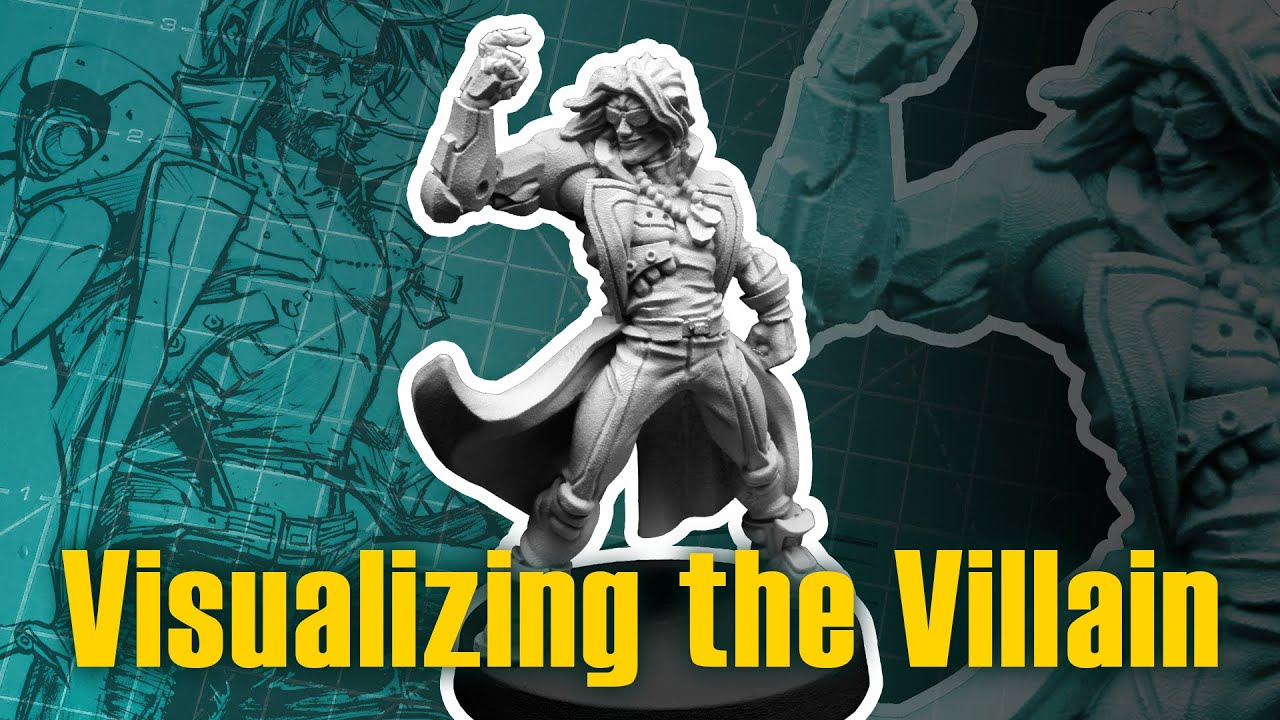 Ep. 88 | Visualizing the Villain: Concepting and Sculpting a Villain ...