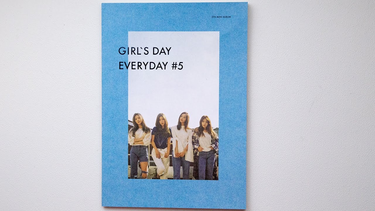 Unboxing | Girl's Day Mini Album Vol. 5 - Girl's Day Everyday - YouTube