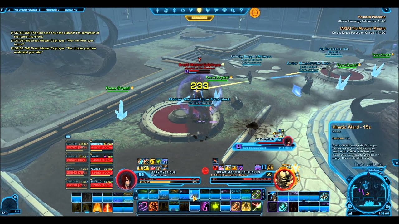 The Dread Palace Dread Master Calphayus Story Mode Tank POV 8 man - YouTube