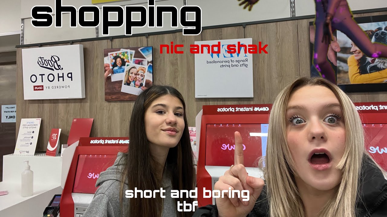 shopping with us short and boring - YouTube