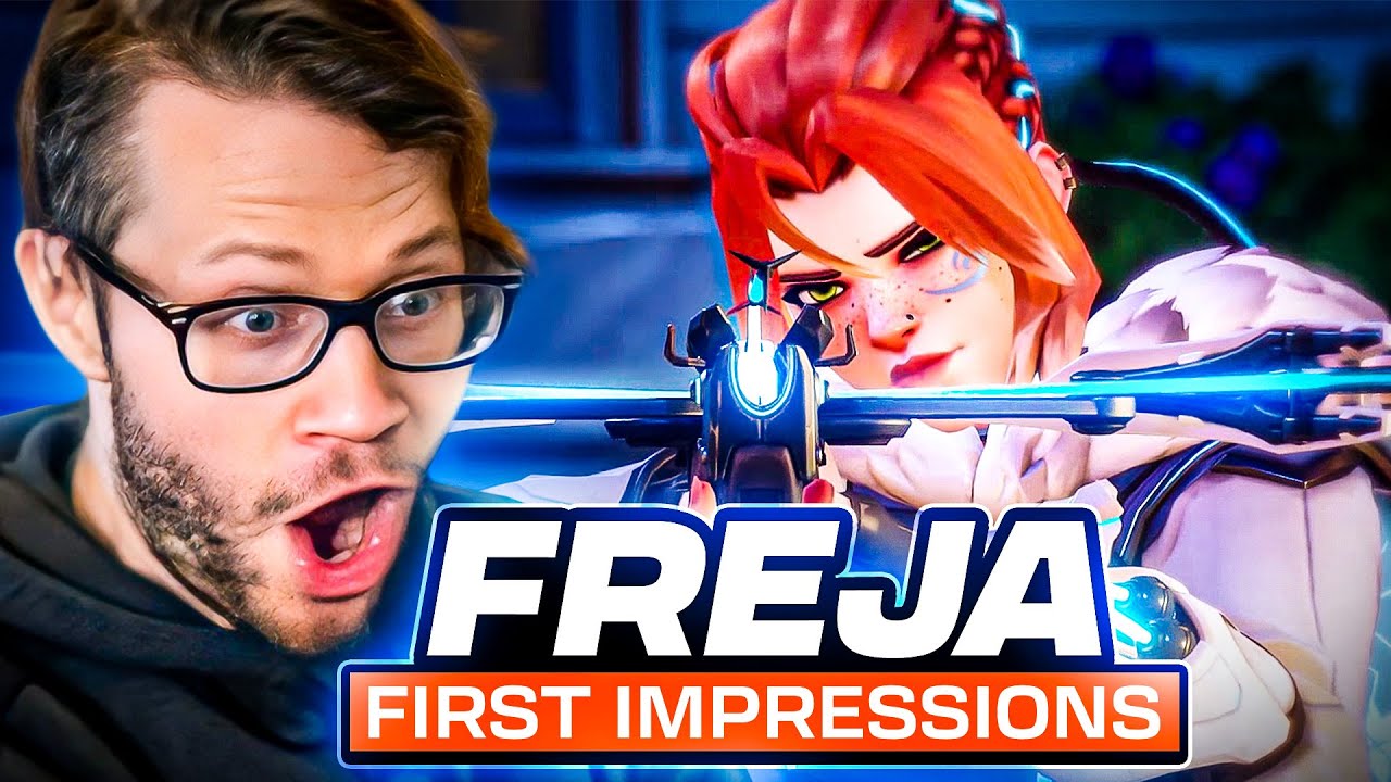 My First Impressions of the New DPS Hero: Freja | Overwatch 2 | Emongg ...