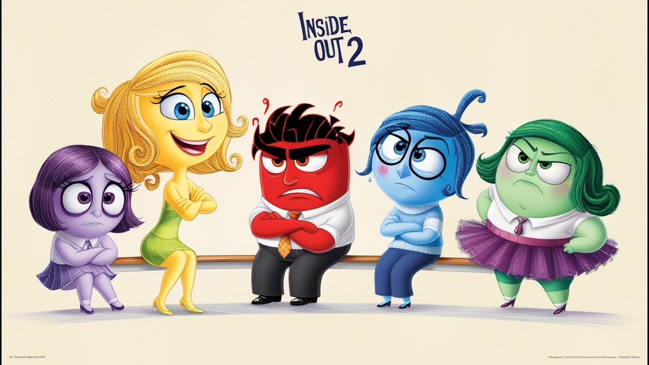 Anxiety all scenes zoom edit: Inside out 2 - YouTube