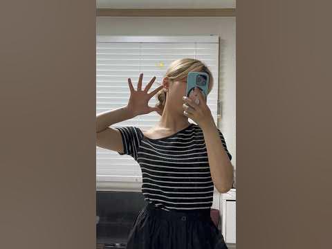 키작녀 잠옷과 외출복의 차이 / 155cm 47kg #shots - YouTube