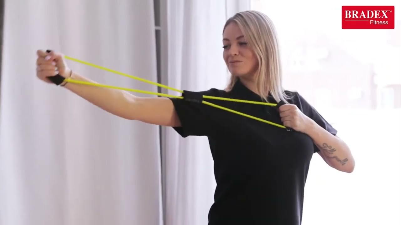 Bradex SF 0237; SF 0723; SF 0724 Эспандер «ВОСЬМЕРКА» - YouTube