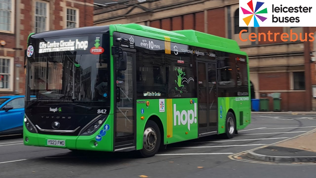 FULL ROUTE JOURNEY - HOP Service - Leicester City Centre Circular l 842 ...