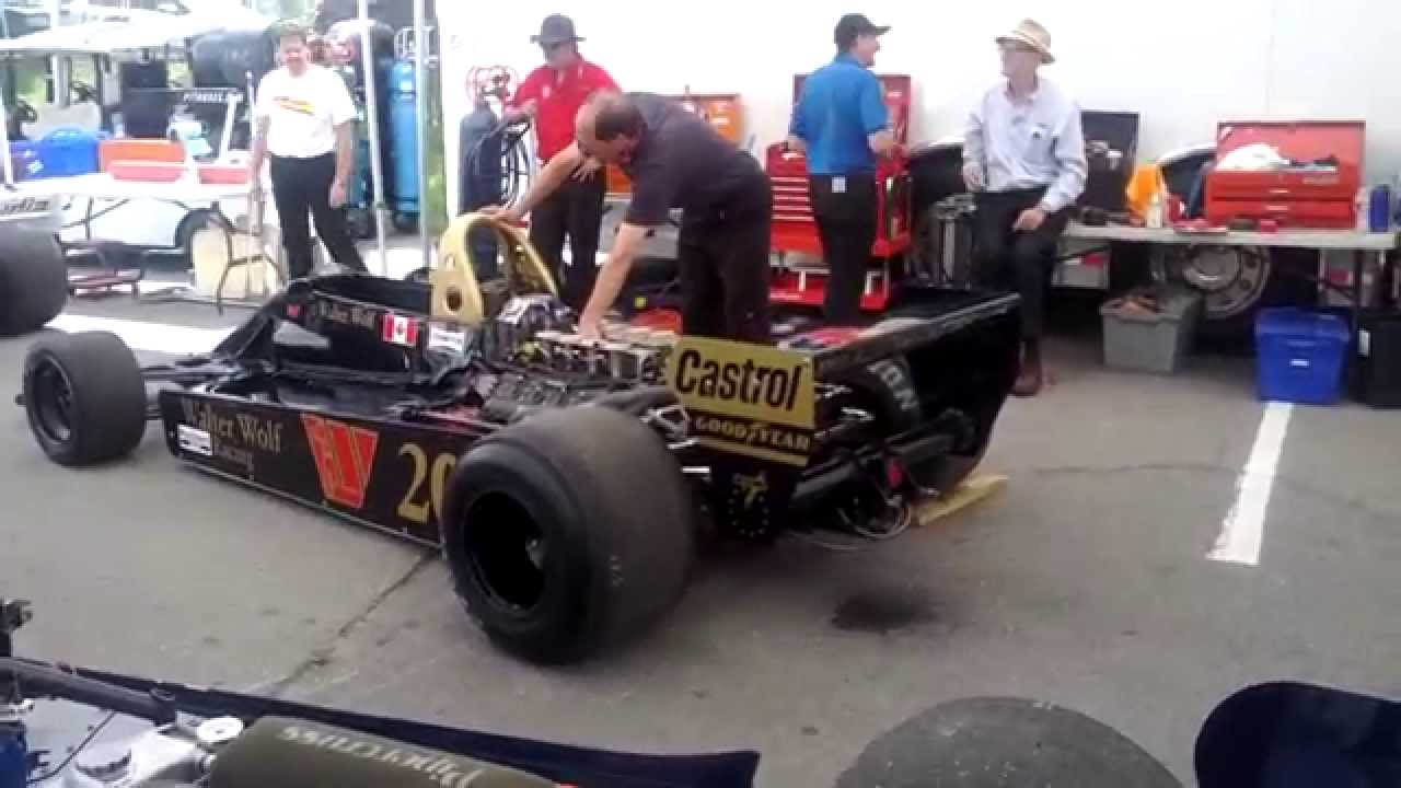 Walter Wolf Racing Engine Test - YouTube