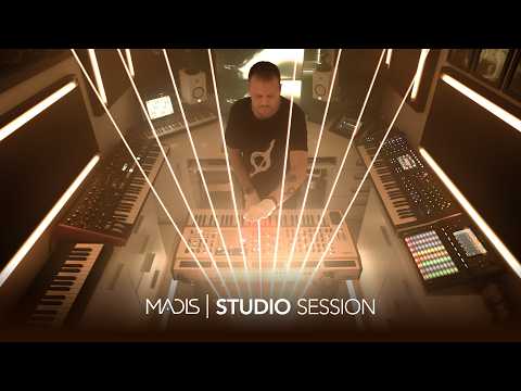 Hans Zimmer - S.T.A.Y. (Madis Laser Harp Cover) Interstellar Theme | Studio Session