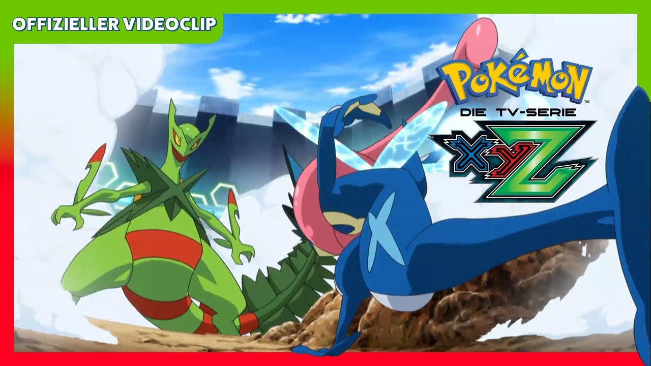Ash-Quajutsu vs. Mega-Gewaldro! | Pokémon – Die TV-Serie: XYZ ...