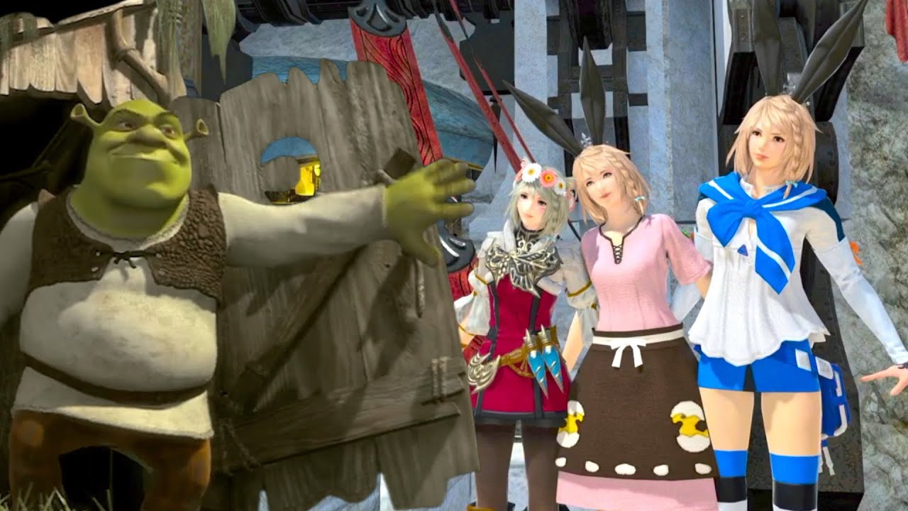 [FFXIV] When Shrek Tries to Play FFXIV #ffxiv - YouTube