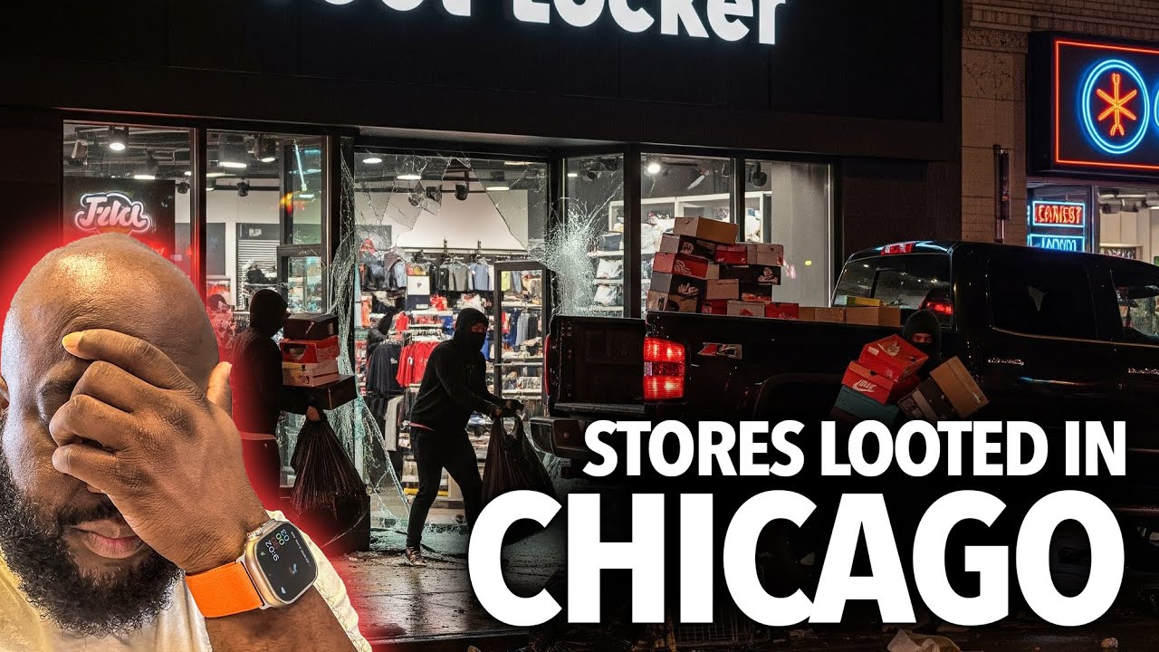 Foot Locker Stores Ransacked and Looted In Chicago, Gang of Teens Rob ...