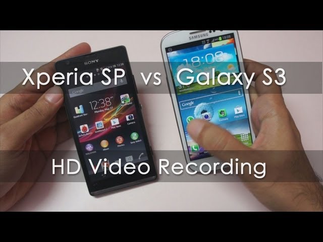 Xperia Sp Vs S3