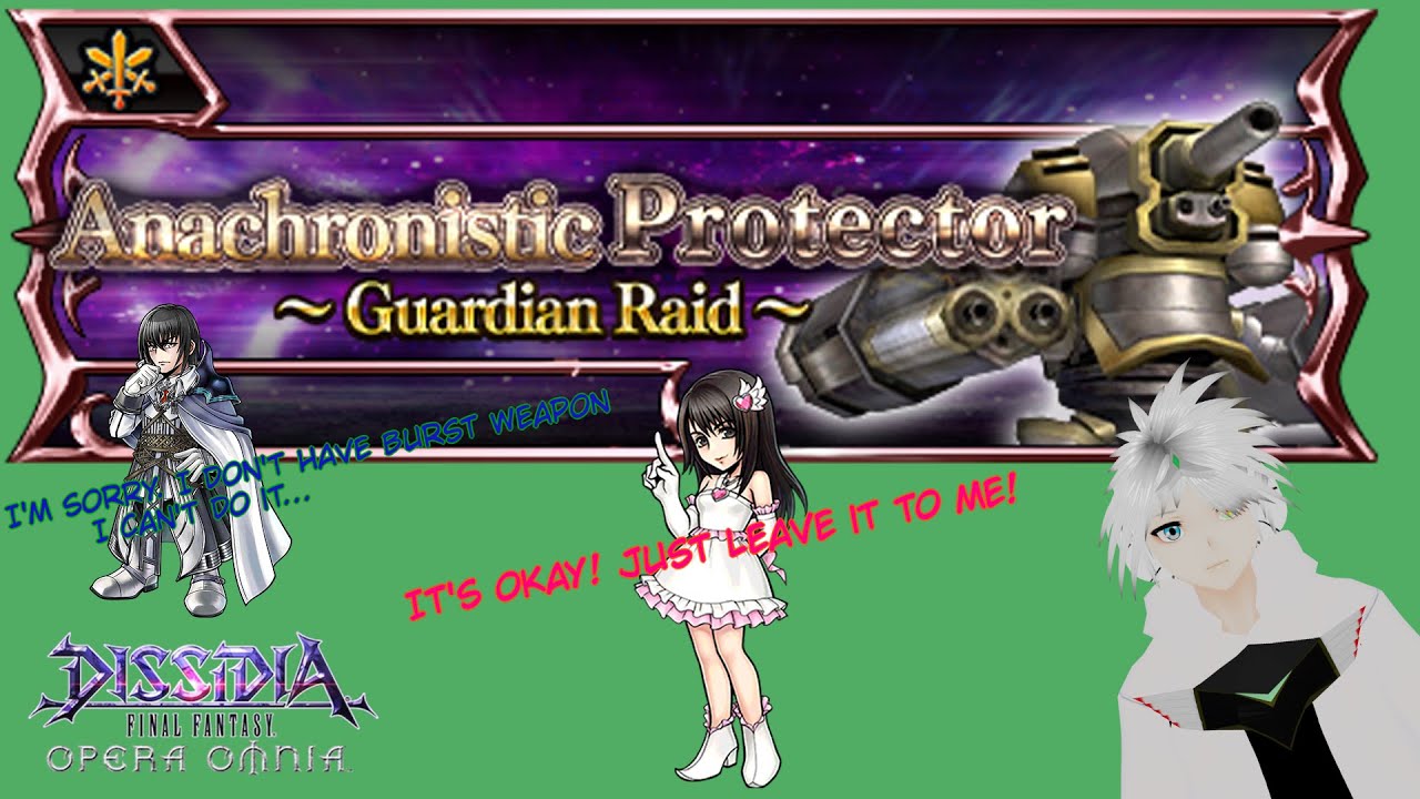 【DFFOO】If Raines can't do it, someone else will ｜ Anachronistic Protector Raid - YouTube
