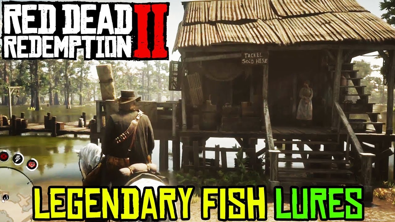 Red Dead Redemption 2 - LEGENDARY FISHING LURES LOCATION - YouTube