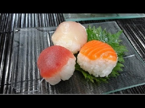 How to make Temari zushi(Recipe)手まり寿司の作り方（レシピ） - YouTube