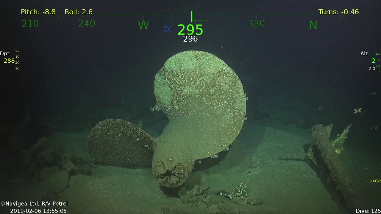 R/V Petrel surveys the USS Strong - YouTube