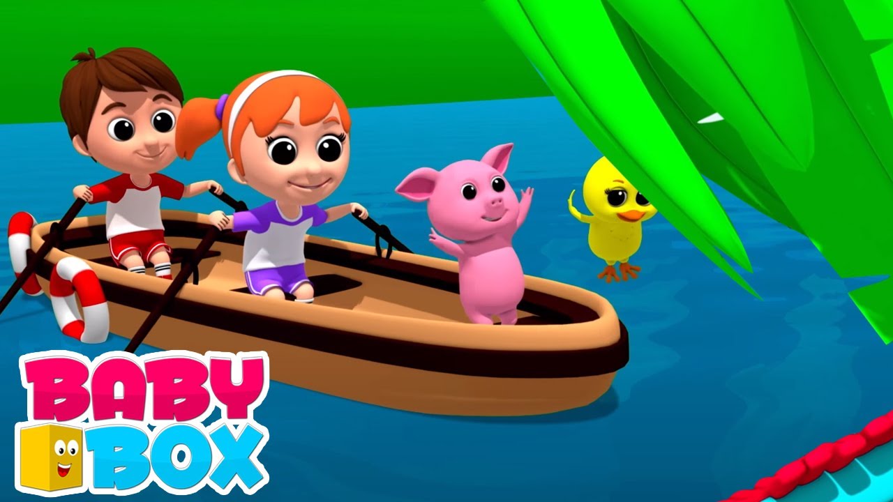 Rema rema rema tu bote | Poemas para niños | Videos educativos | Baby ...