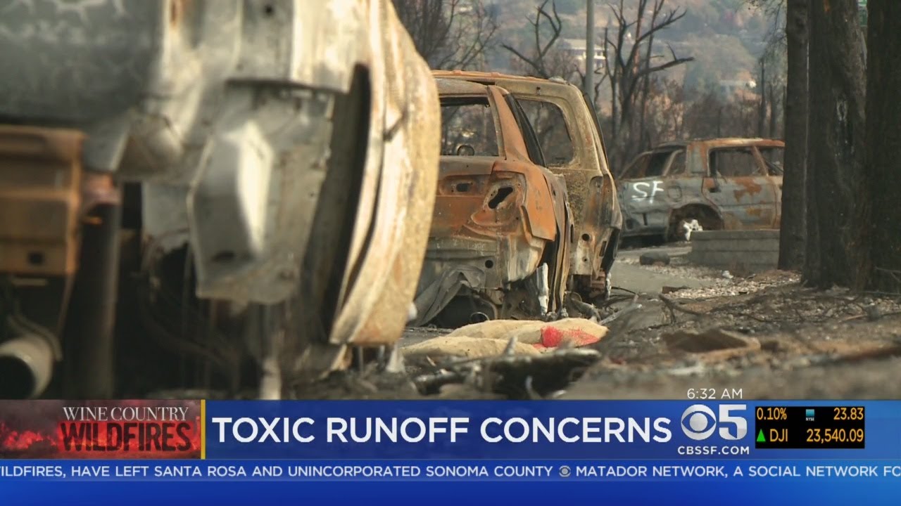 Toxic Runoff Worries As Rain Returns To Wildfire Zone - YouTube