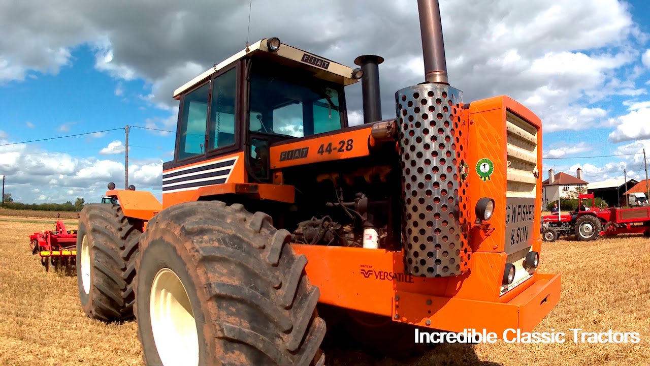 1981 Fiat Versatile 44 28 14 Litre 6-Cyl Diesel Articulated AWD Tractor ...