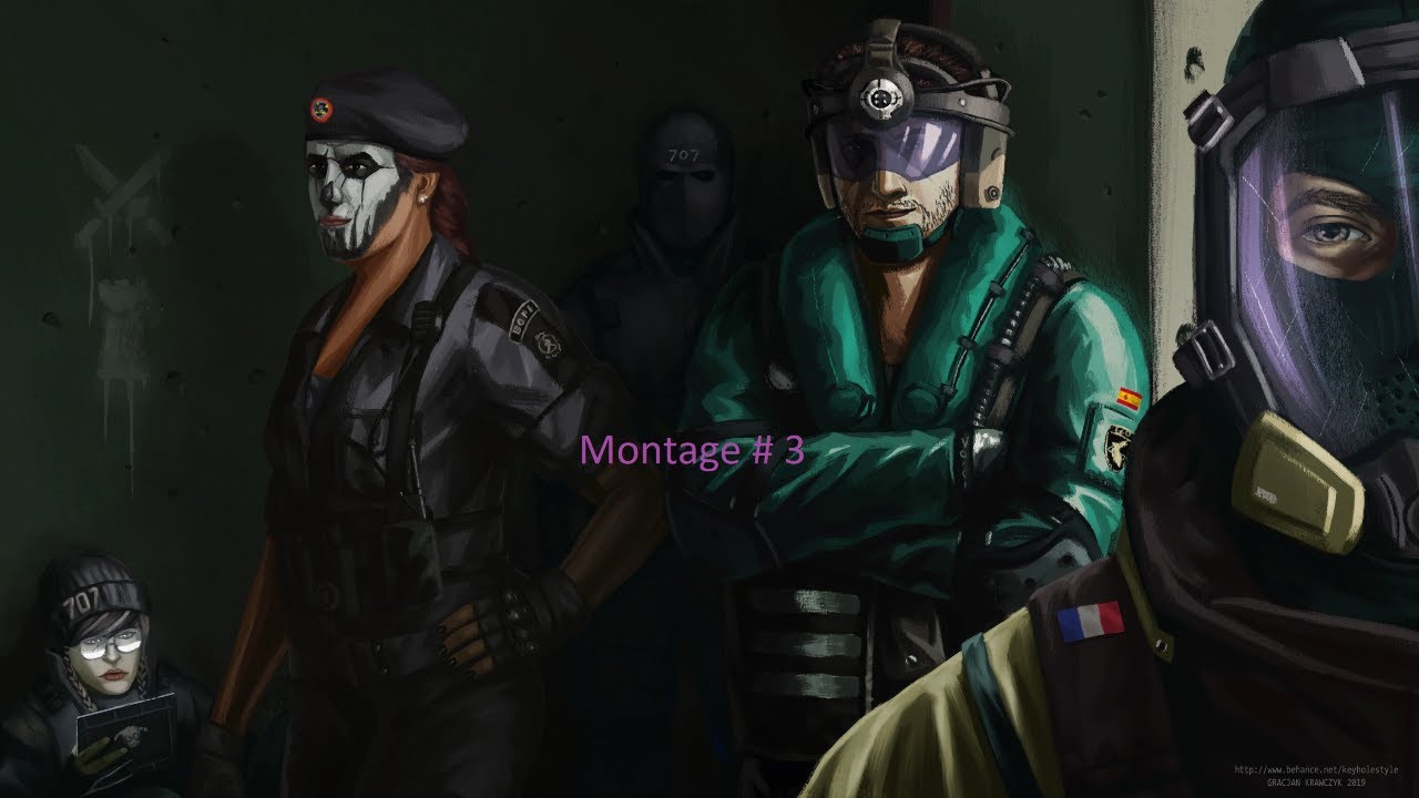 Rainbow six siege Montage #3 - YouTube