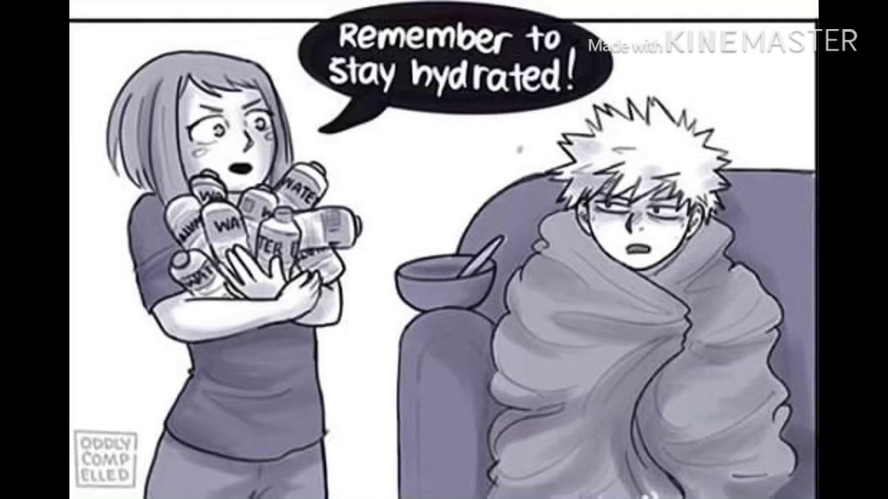 My hero Academia comic sick Bakugo - YouTube