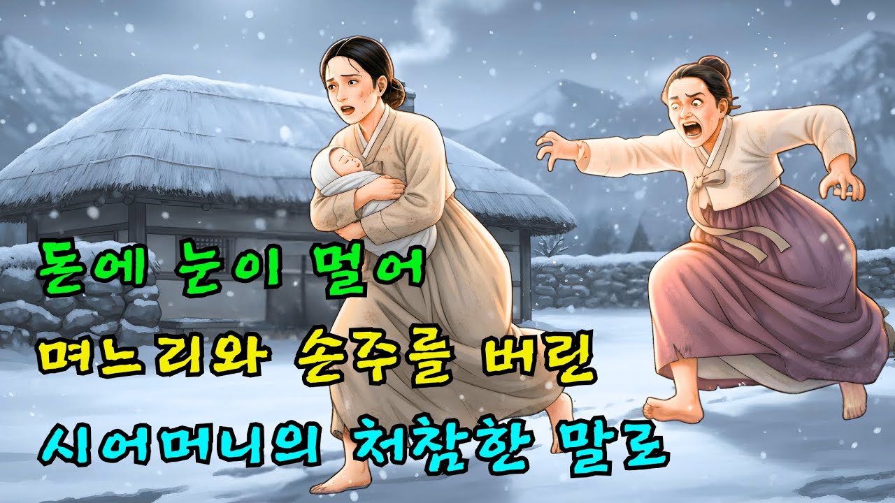 돈을 위해 며느리와 손녀를 내다 버린 악독한 시어머니 - YouTube