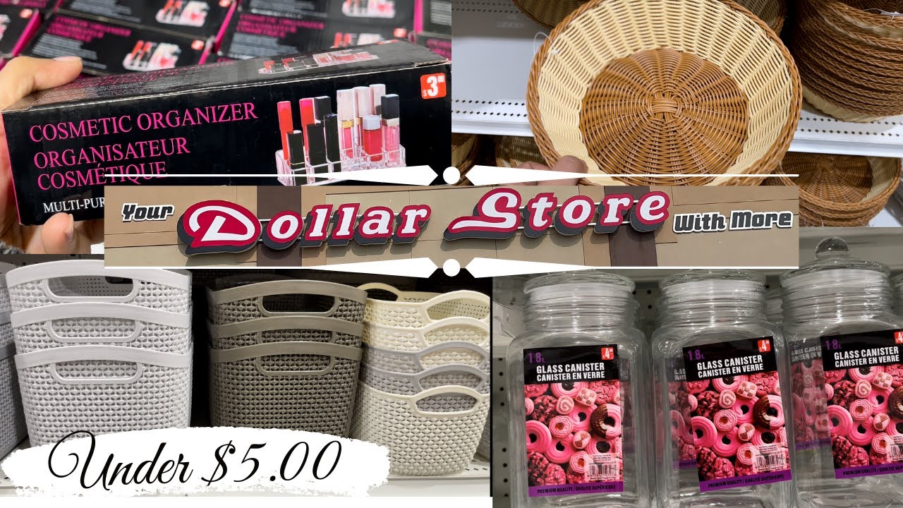 NEW UNDER $5.00 DOLLAR STORE FINDS | YOUR DOLLAR STORE WITH MORE CANADA ...