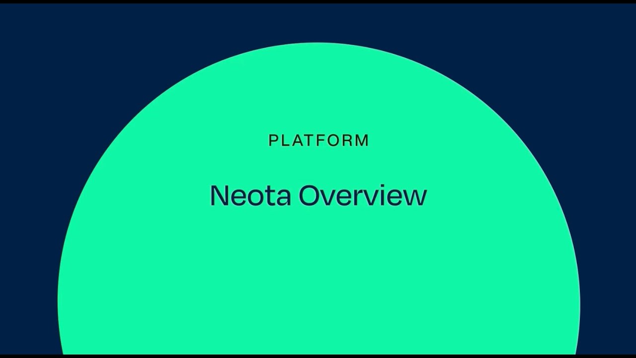 Neota Platform Overview - YouTube