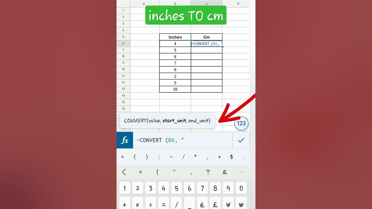 inches-into-cm-in-excel-trending-shorts-google-youtube