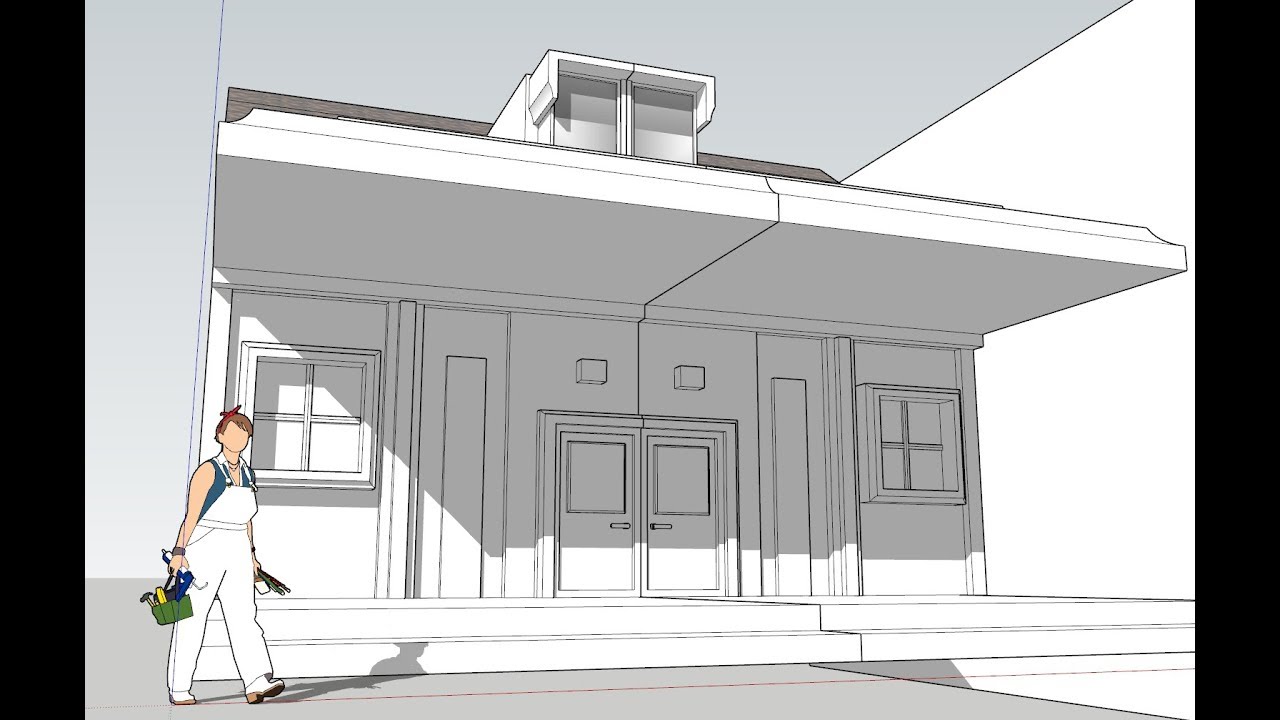 [SketchUp For Comics] Your Second House [Tutorial] - YouTube