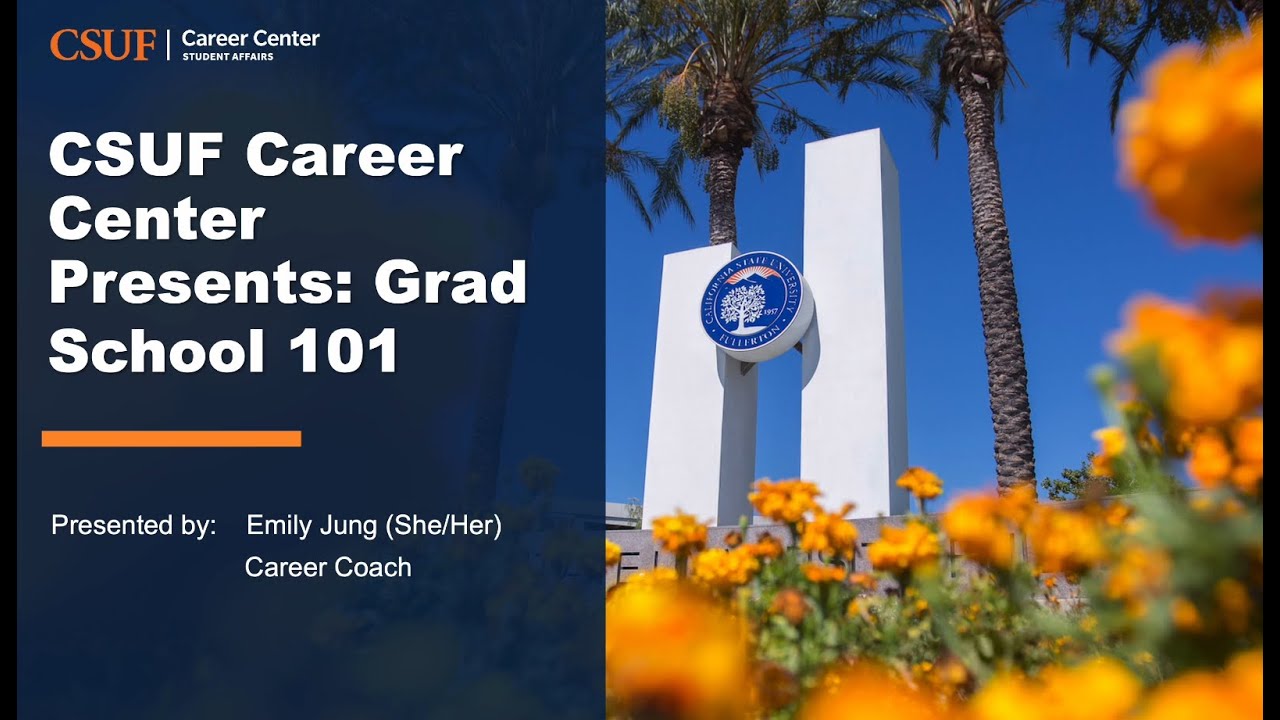 Grad School 101 - YouTube