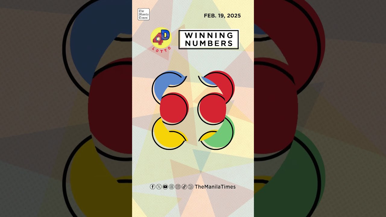 PCSO Lotto Results P77M Grand Lotto 6 55 Mega Lotto 6 45 4D 3D 2D February 19 2025