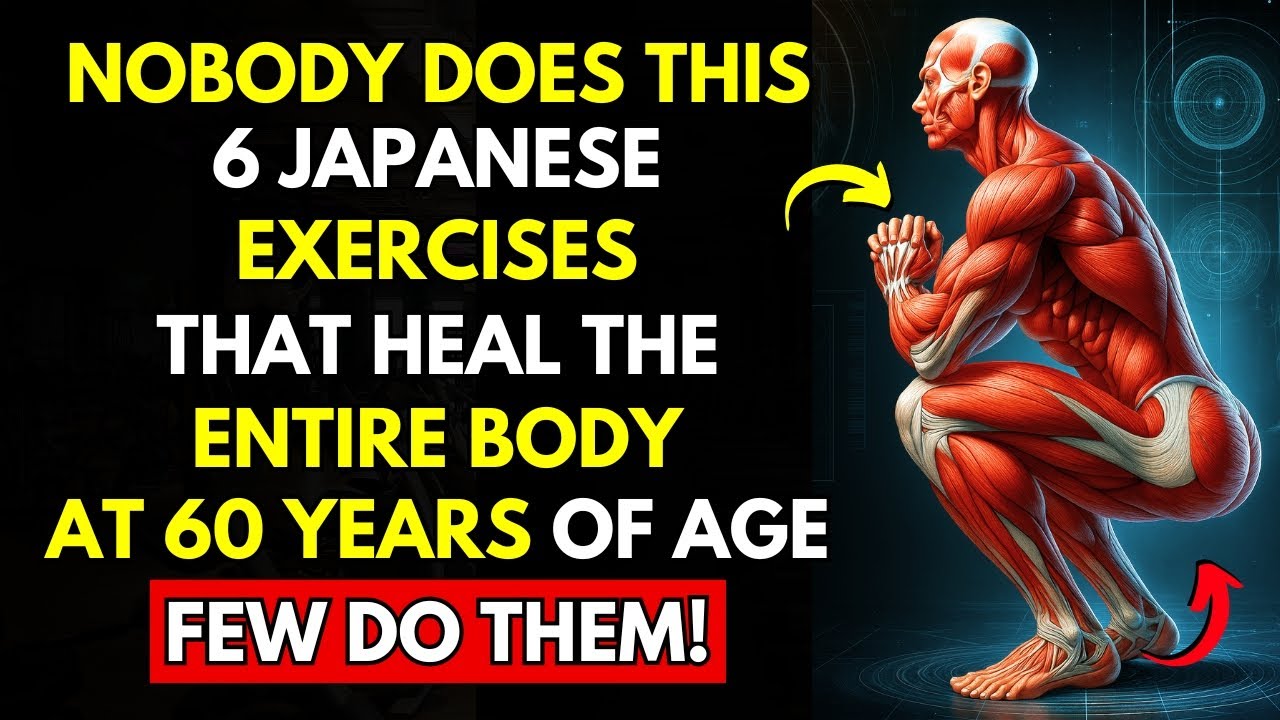 Older Adult: 6 Japanese Exercises “REVEALED” to Not Lose Strength in ...