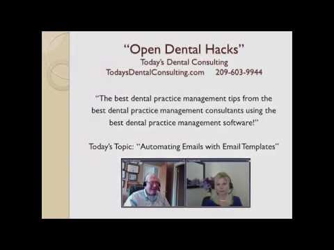 Open Dental Hacks - automating email with Open Dental email templates ...