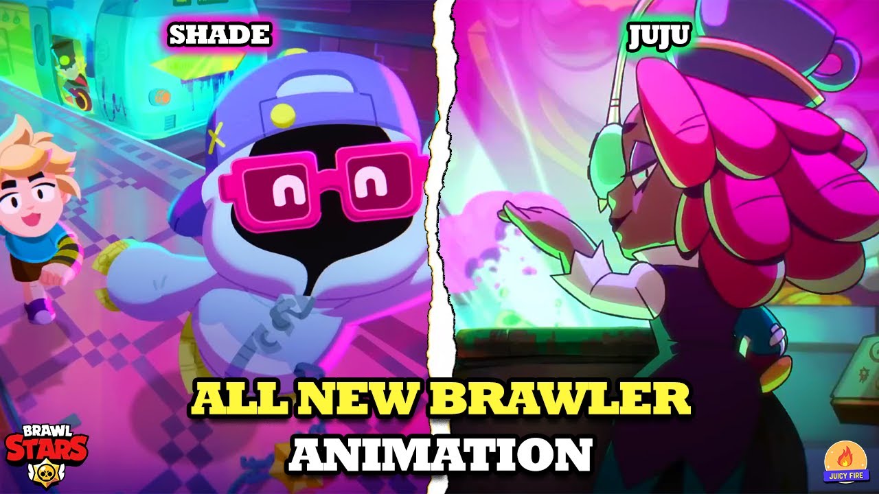 Brawl Stars | All New Brawler Introduction & Animation | Shade Updated ...