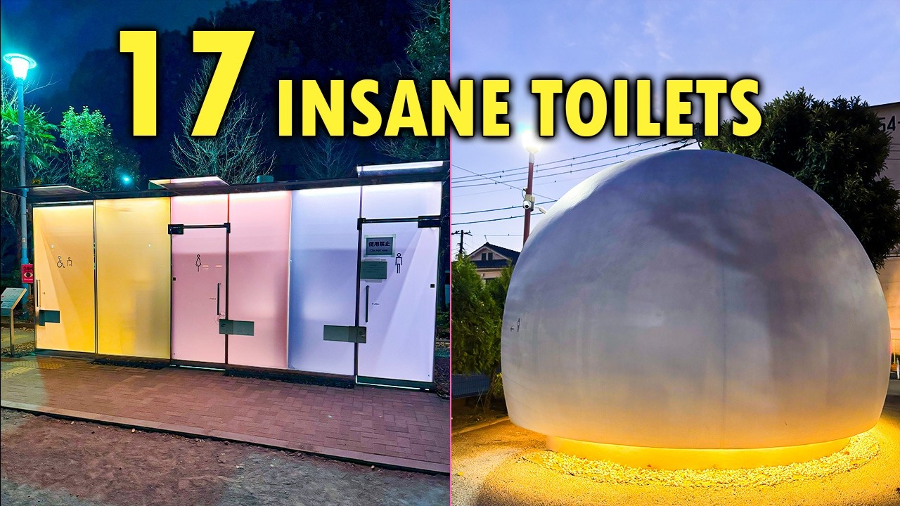 Unbelievable Japanese Toilets! Exploring Shibuya's High-Tech Restrooms ...