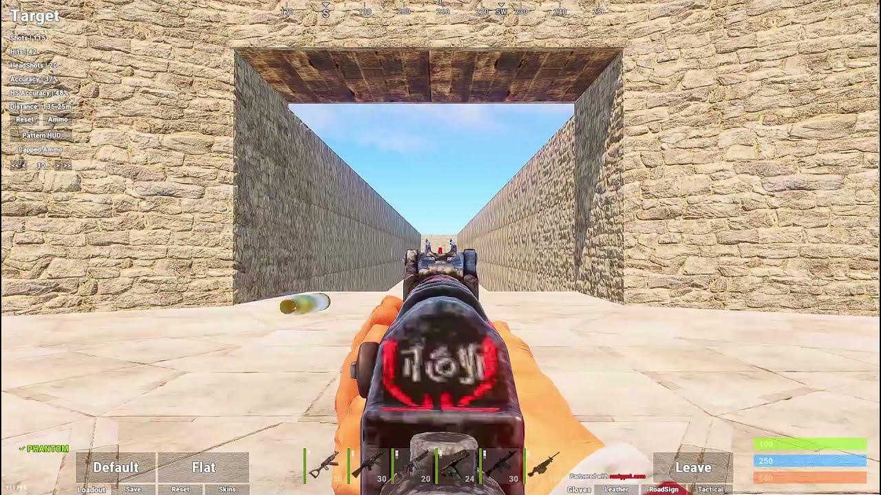 4000 Hours Rust AK Recoil Control ! l PHANTOM - YouTube