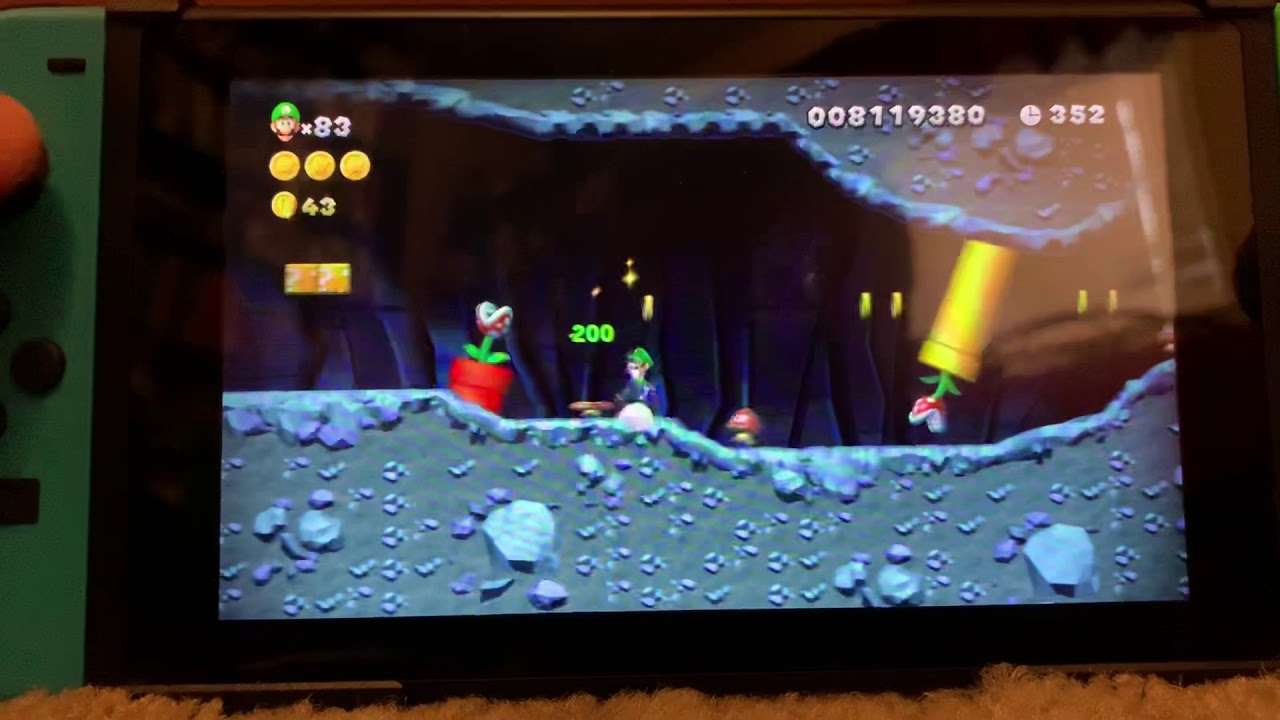 Super Mario Acorn Plains-2 Cave Intro - YouTube