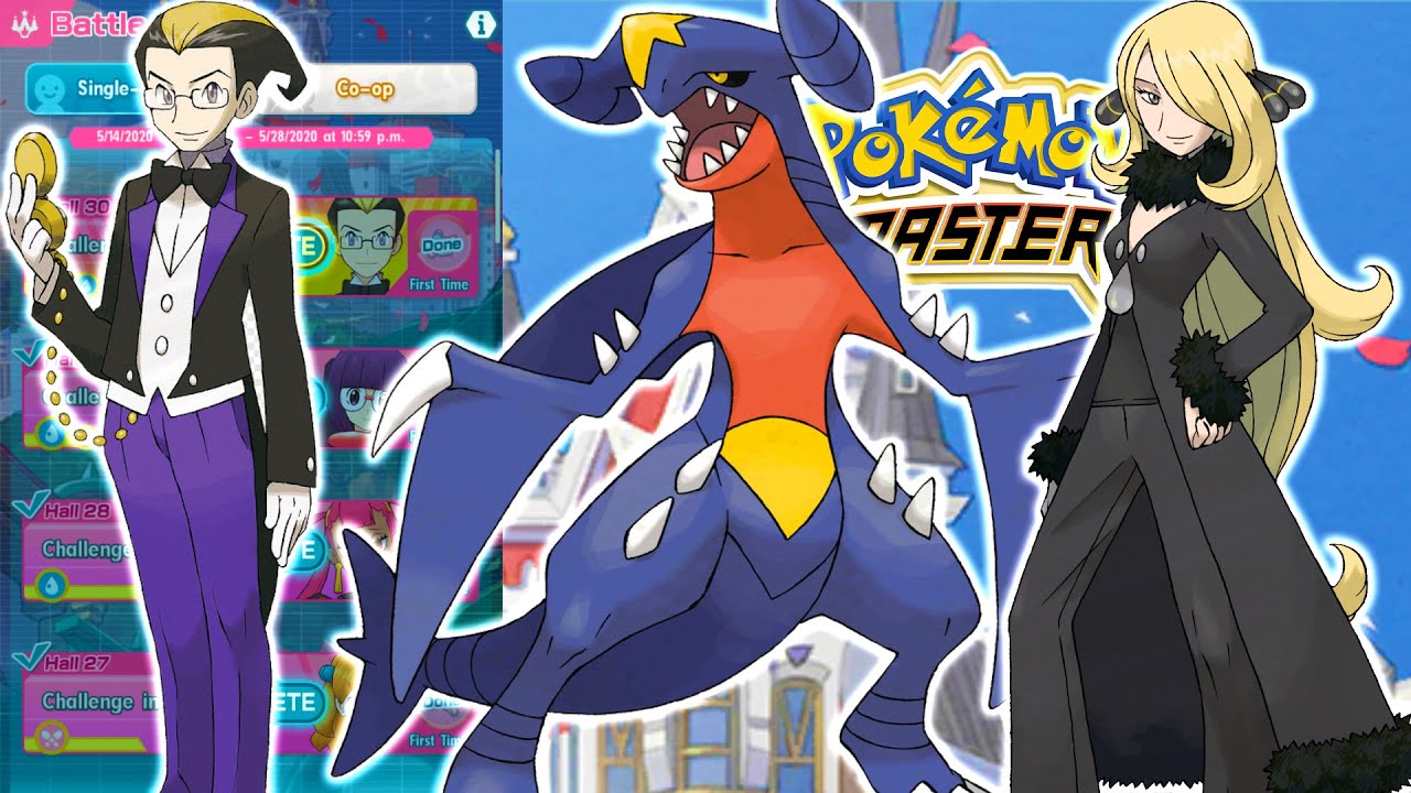 GARCHOMP CARRY GOD! BEATING BATTLE VILLA HALL 30 DARACH! | Pokemon ...