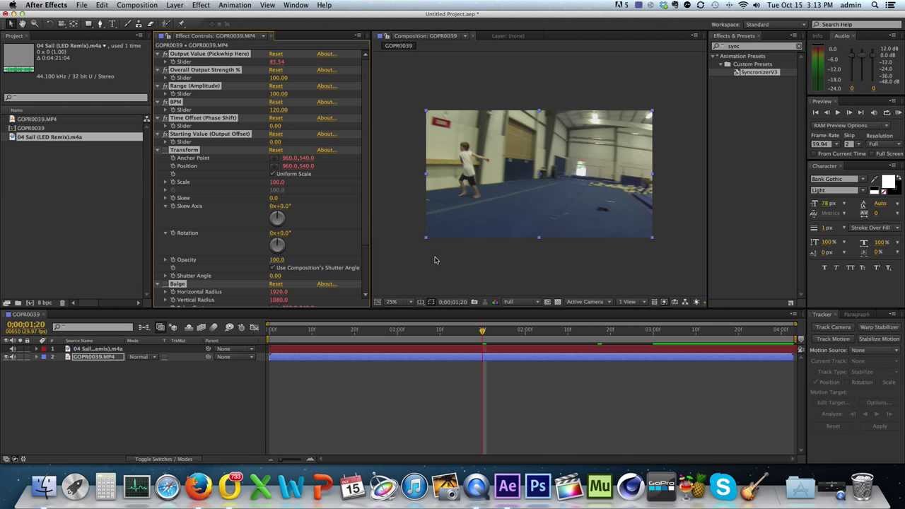 Audio Synced screen Pumps- After Effects Tutorial - YouTube