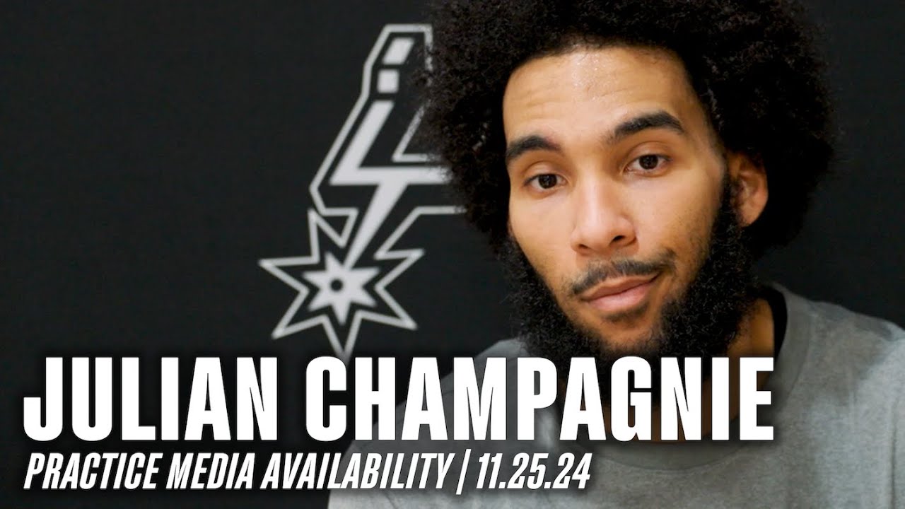 Julian Champagnie Practice Media Availability | 11.25.2024 - YouTube