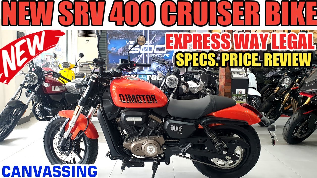SRV 400 BAGONG CRUISER BIKE NA EXPRESS WAY LEGAL | BUONG DETALYE AT ...