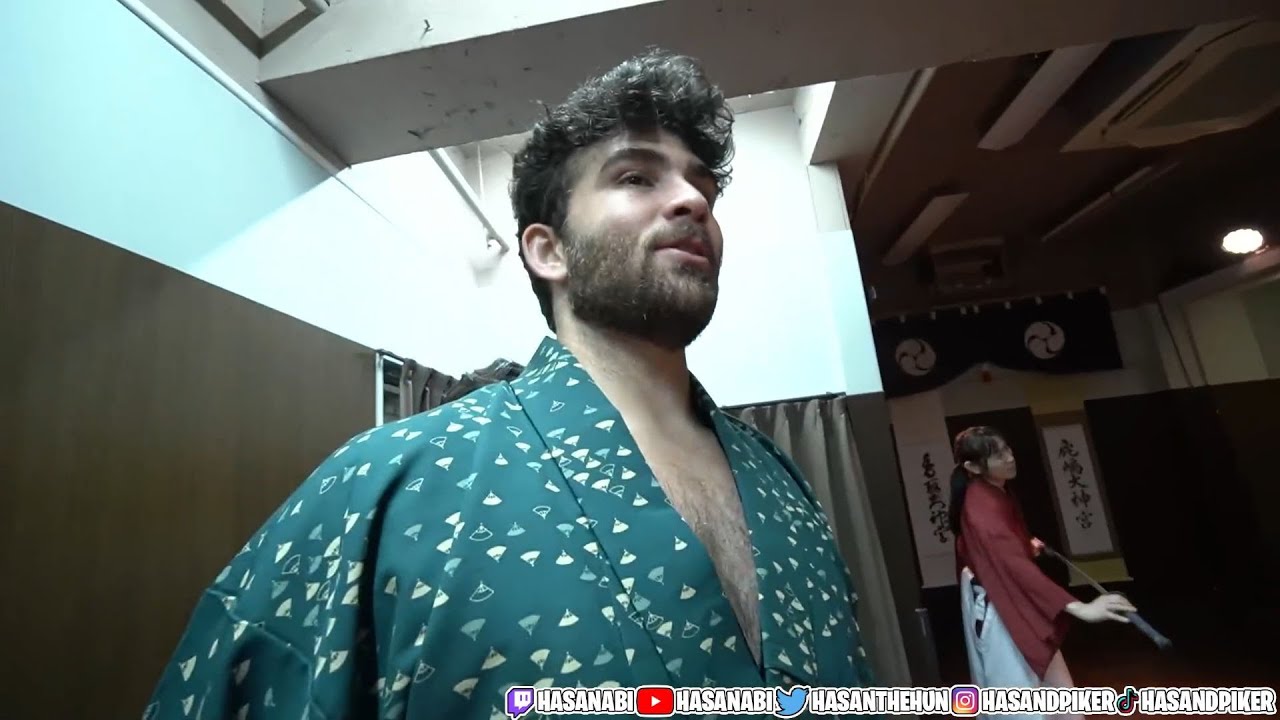 Hasanabi is a Samurai Weeb in Japan (with Will Neff, Austin Show, Murat ...